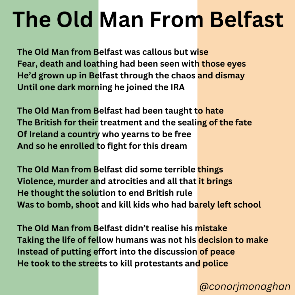 The Old Man from Belfast - The Quest For Wisdom